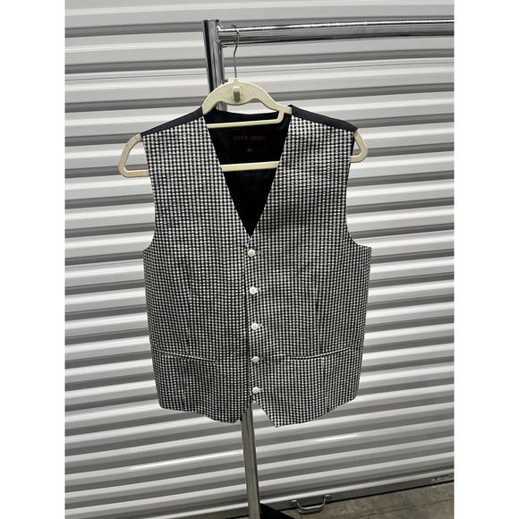 Linea Uomo | Jackets & Coats | Vintage 9s Linea Uomo Black White ...